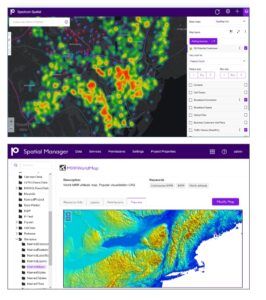 Spectrum Spatial Analyst de MapInfo. Precisely